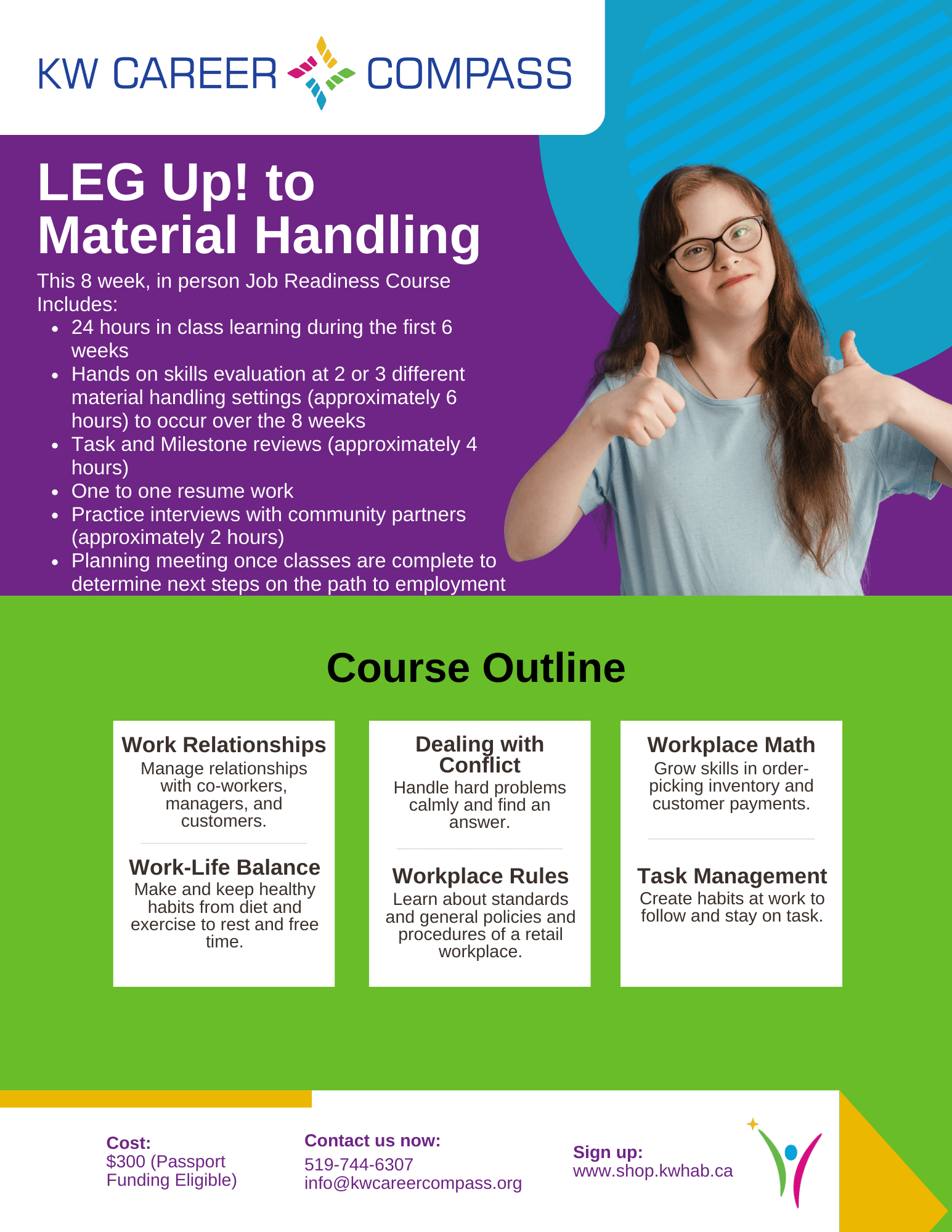 LEG Up! to Material Handling - KW Habilitation