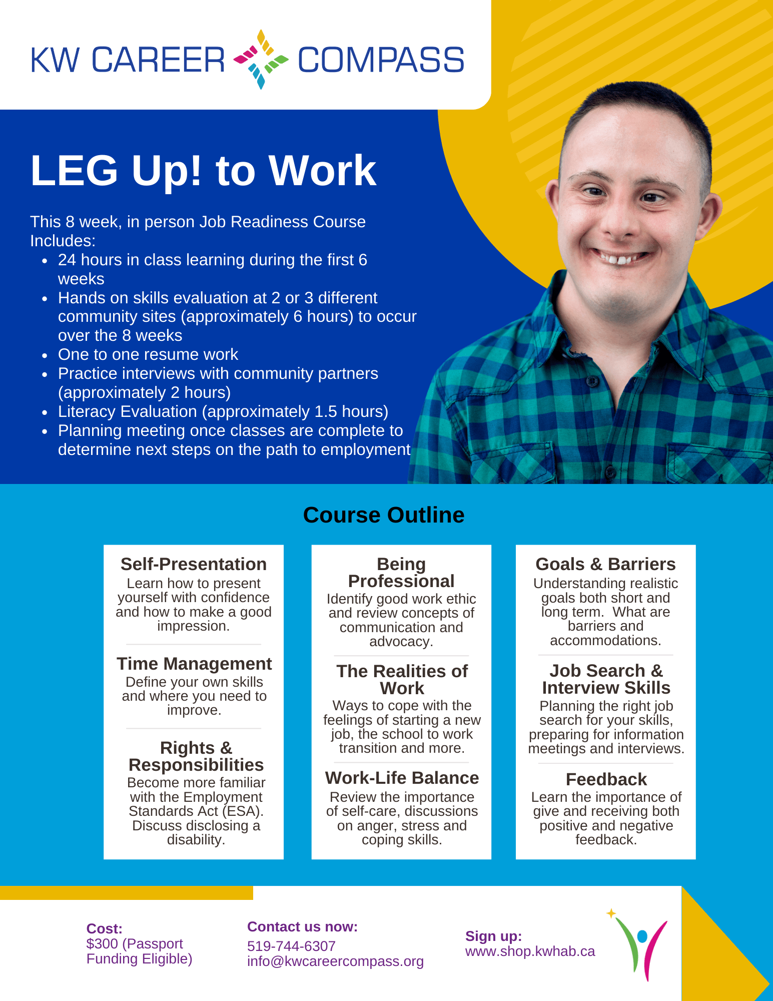 KW Career Compass LEG Up! to Work - KW Habilitation