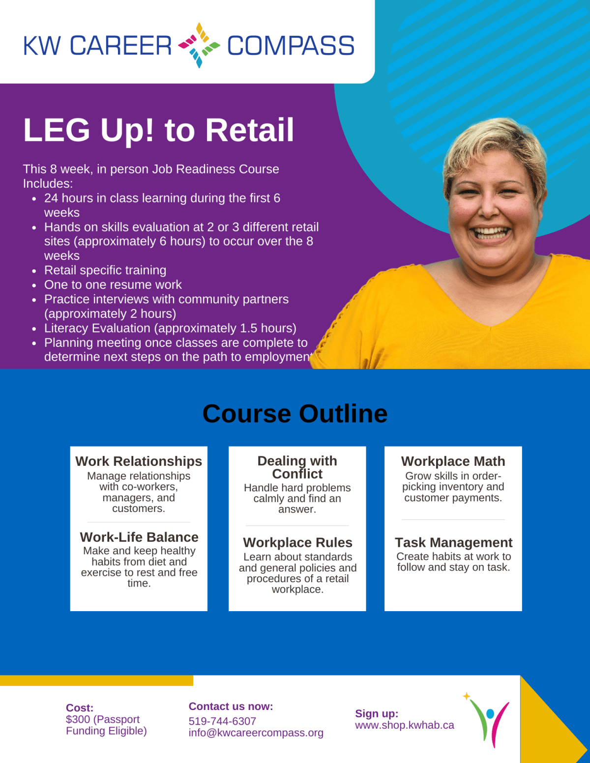 KW Career Compass LEG Up! to Retail - KW Habilitation